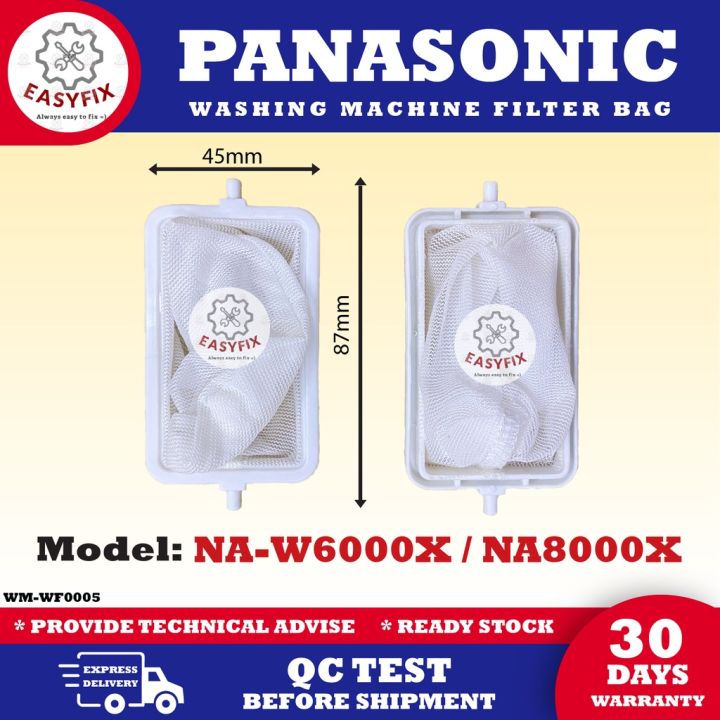 NA-W6000X / NA-W8000X PANASONIC WASHING MACHINE DUST FILTER PENAPIS ...