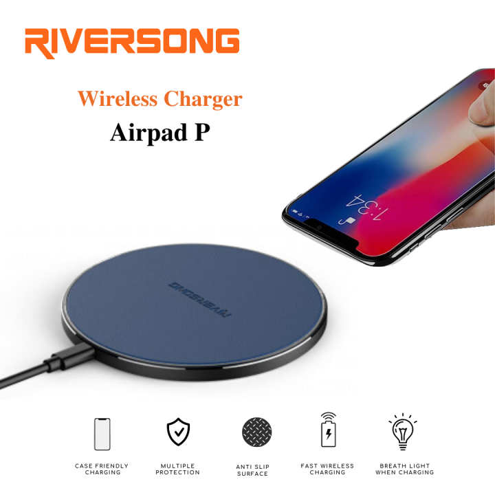 Riversong AirPad P - Wireless Charger | Lazada Indonesia