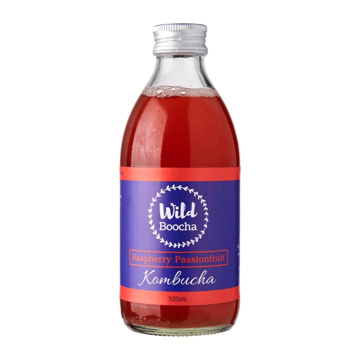 Wild Boocha Raspberry Passionfruit Kombucha 300ML | Lazada Singapore