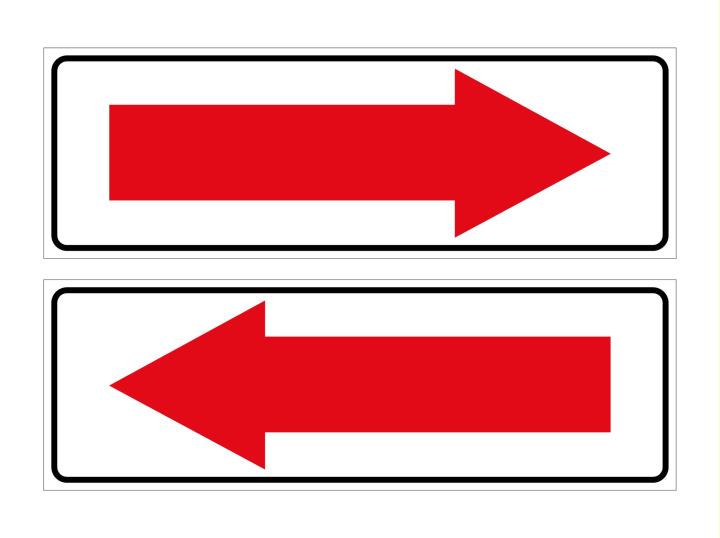 STICKER PENUNJUK ARAH PANAH 30X10 LABEL RAMBU K3 | Lazada Indonesia