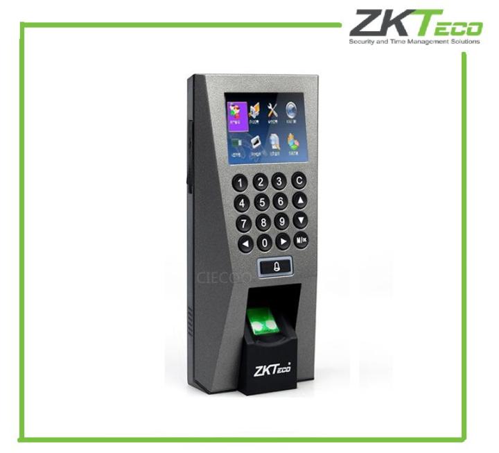 ZKTeco เครื่องสแกนลายนิ้วมือ และควบคุมประตู ZK รุ่น F18 | Lazada.co.th