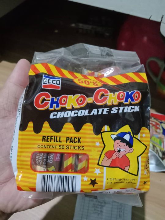 Choko Choko Chocolate Stick 50 Sticks | Lazada PH