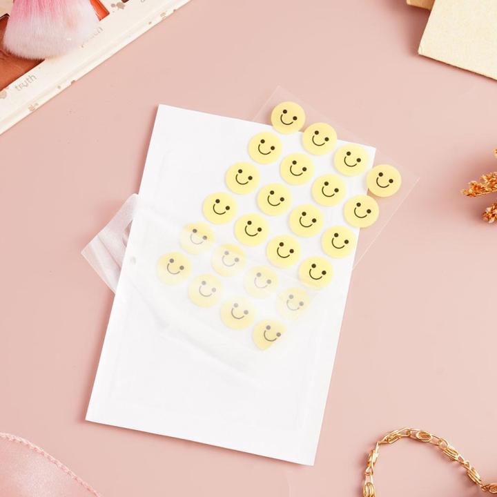 Smiley Acne Stickers Cute Smiling Emoji Acne Stickers Hydrocolloid Acne ...