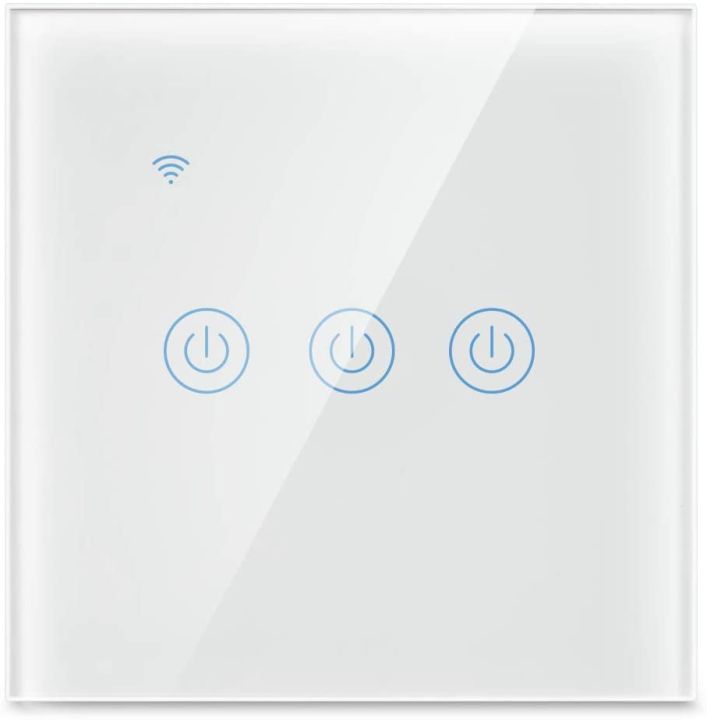 Zemismart Tuya WiFi Smart Wall Light Switch No Neutral Wire No Hub ...