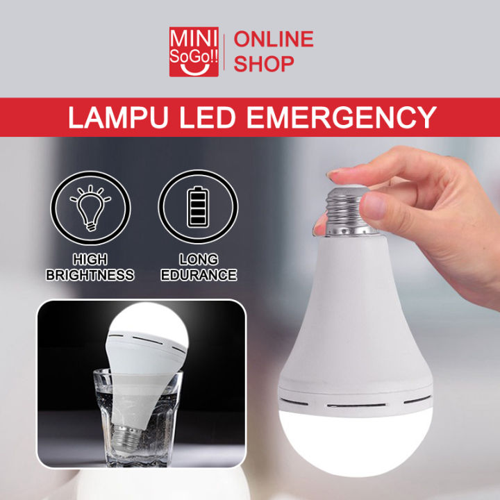 Lampu Emergency LED 8W 12W 20W / Bohlam Emergency LED Magic AC/DC ...