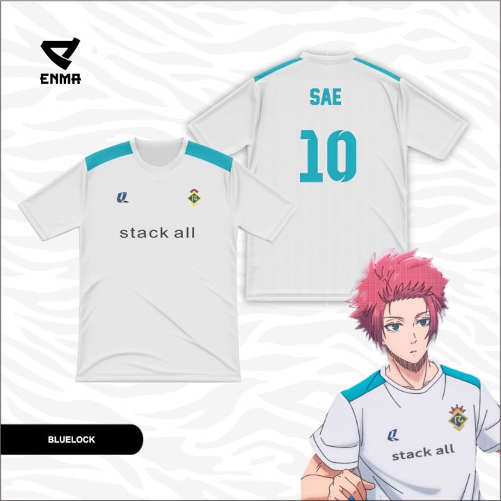 Itoshi Sae Jersey Version Real Madrid Blue Lock comfortable | Lazada.co.th