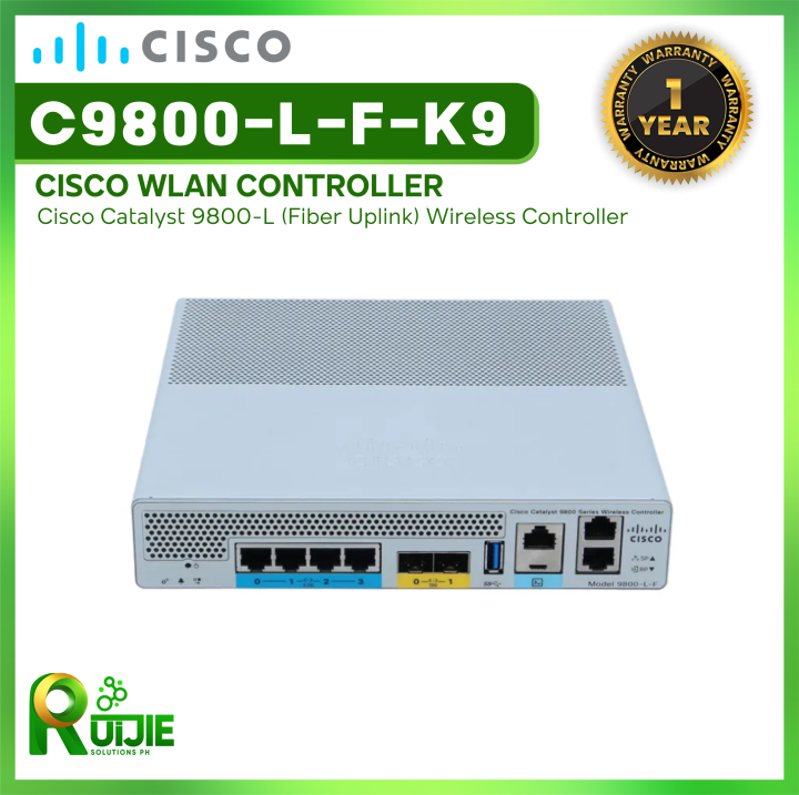 Cisco WLAN Controller "C9800-L-F-K9", Cisco Catalyst 9800-L (Fiber ...