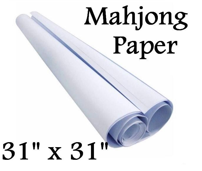 Mahjong Paper 20s50s100s Kertas Mahjong Kertas Putih 50gsm Lazada