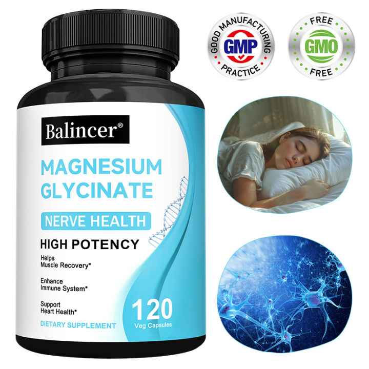 Balincer Magnesium Glycinate Capsules Reduce the risk of diabetes and ...