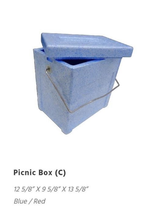 STYRO BOX / PICNIC BOX C / PORTABLE STYRO BOX | Lazada PH