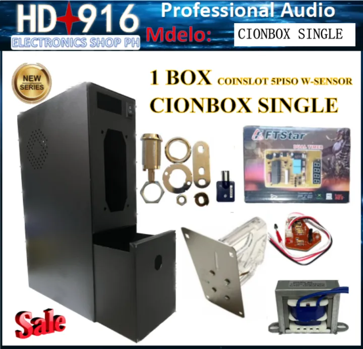 The Complete Pisonet One Piece w/Parts /High Power Relay Coin Slot Box ...
