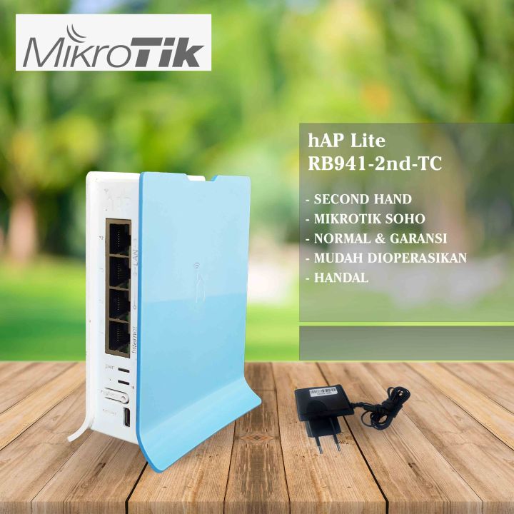 Mikrotik hAP Lite RB941-2nD Normal Lancar Jaya Mantabs bukan Modem | Lazada Indonesia