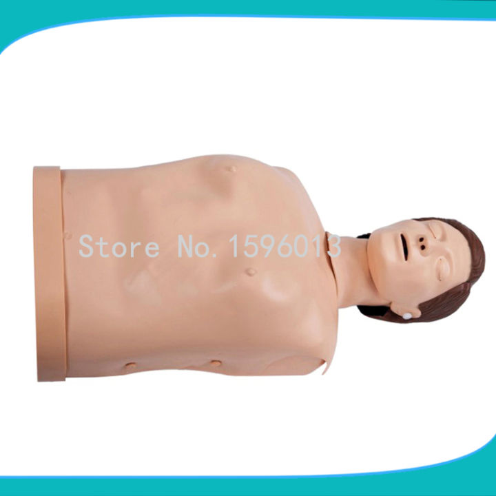 Electronic Half Body CPR Training Manikin,Adult CPR Torso Manikin, First Aid Rescue Model ...