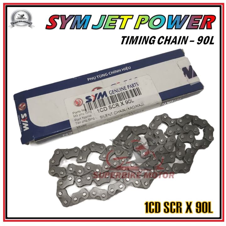 SYM JET POWER - 100% Original SYM 90L Timing Chain - [1CD SCR X 90L ...
