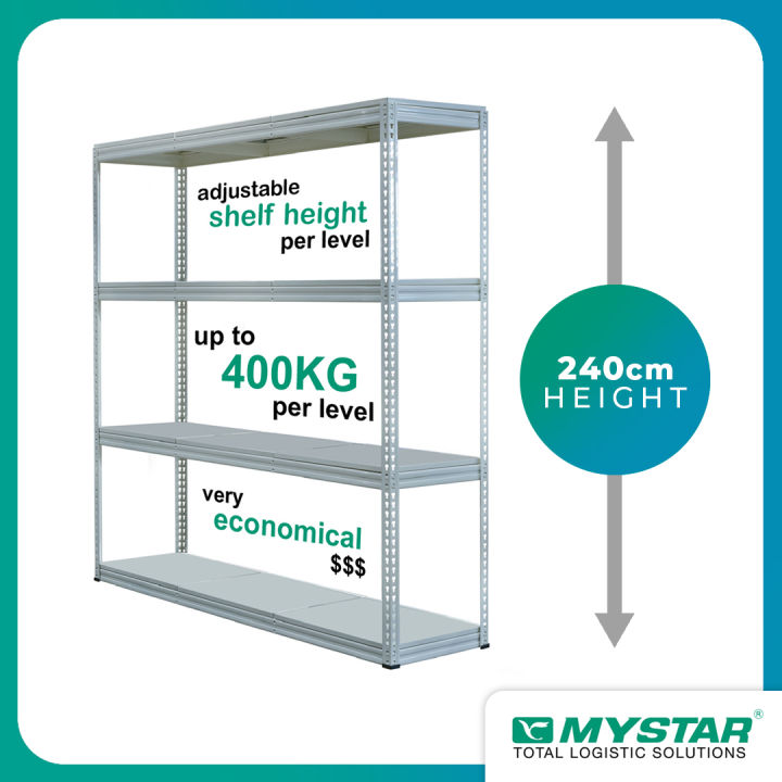 Original Advanced Adjustable MYSTAR Multiple Removeable Metal Shelves ...