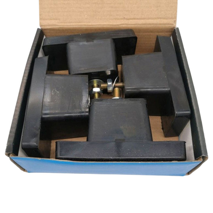 Eioce 4Pack Cushion Air Conditioner Rubber Vibration Mounting Bracket ...