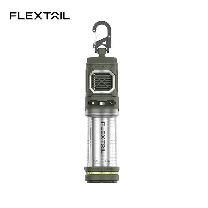 FLEXTAILGEAR โคมไฟและกันยุงขับไล่ขนาดเล็กน้ำหนักเบาแกดเจ็ตกลางแจ้งพร้อม ...