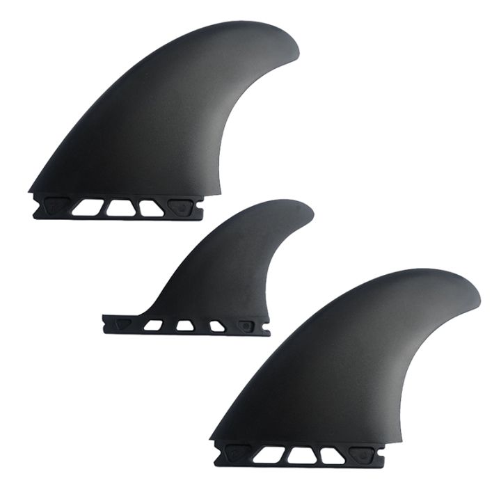1 Set Surf Fins Surfboard Fibreglass Fin MR Twin Fins for Single Tab ...