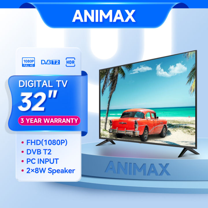 Animax Digital TV 30 inch / 27 inch TV LED Digital TV FHD Televisi ...