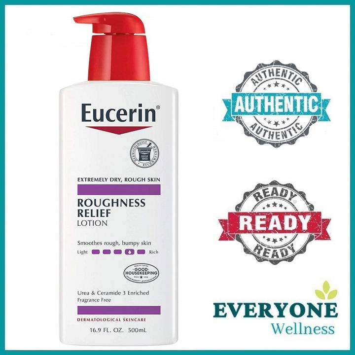 [Local Delivery] Eucerin Roughness Relief Lotion l Full Body Lotion for ...