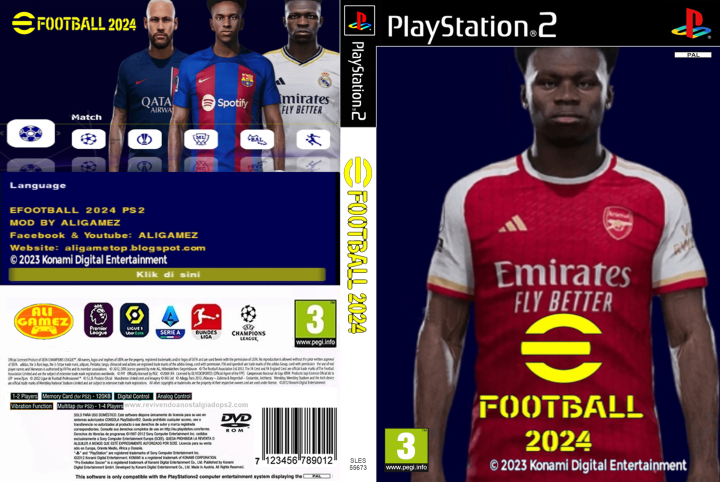 PS2 PES 2024 EFOOTBALL BETA 2 ENGLISH VERSION | Lazada