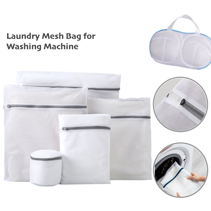 Laundry Mesh Bag Washing Machine Wash Net for delicate Bra Clothes ...