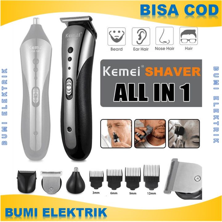 ALAT CUKUR RAMBUT SHAVING SET KEMEI KM-1407 MESIN CUKUR KEMEI KM-1407 ...