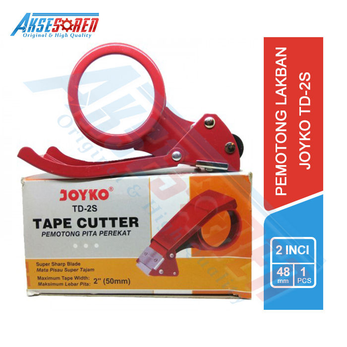 Tape Dispenser 2 Inchi Joyko [TD-2S] / Tape Cutter Solatip / Alat ...
