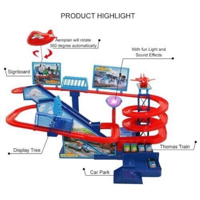 Battery Operated Friends Railways Electronic Train Set | Lazada PH