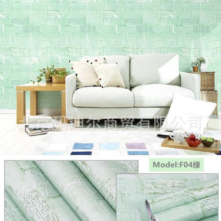 Pvc Wallpaper 10 Meters Self Adhesive Home Decor Sticker Brick | Lazada PH