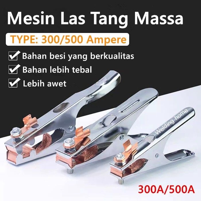 Tang Massa 300A 500A Earth Clamp Stang Las Klem Masa 300 500 Ampere ...