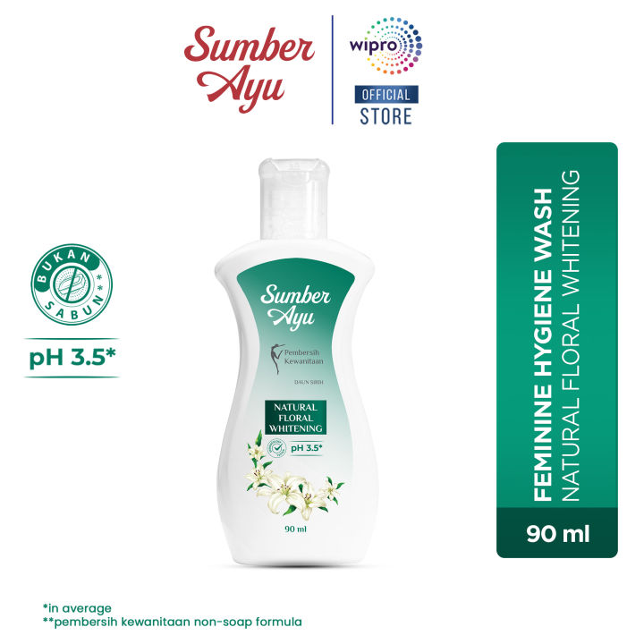 Sumber Ayu Feminine Hygiene Wash Natural Floral Whitening 90ml | Lazada ...