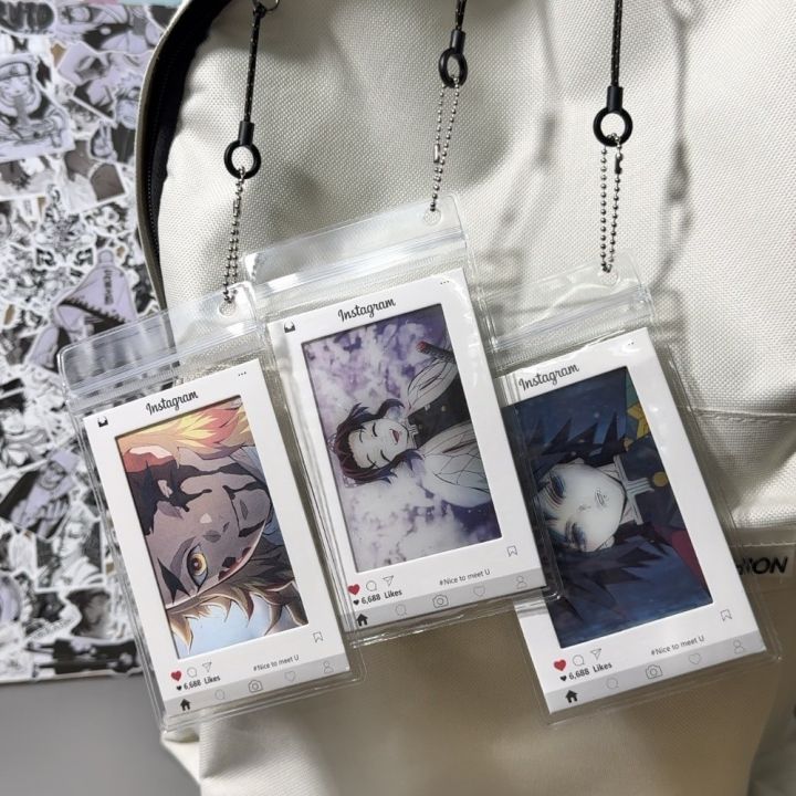 W0AGZ4J2 Kochou Shinobu Creative Demon Slayer Cards Rengoku Kyoujurou ...