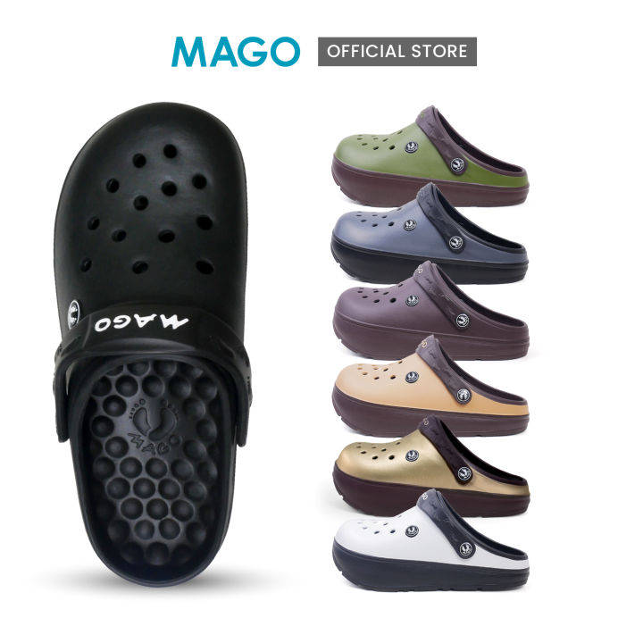 MAGO FOOTWEAR " BAMBO " ( Basic Color) | Lazada.co.th