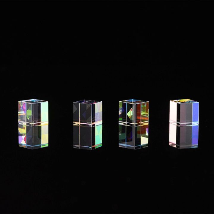 15mm Colorful Combiner Splitter Cross Dichroic Cube Rgb Prism Optical ...