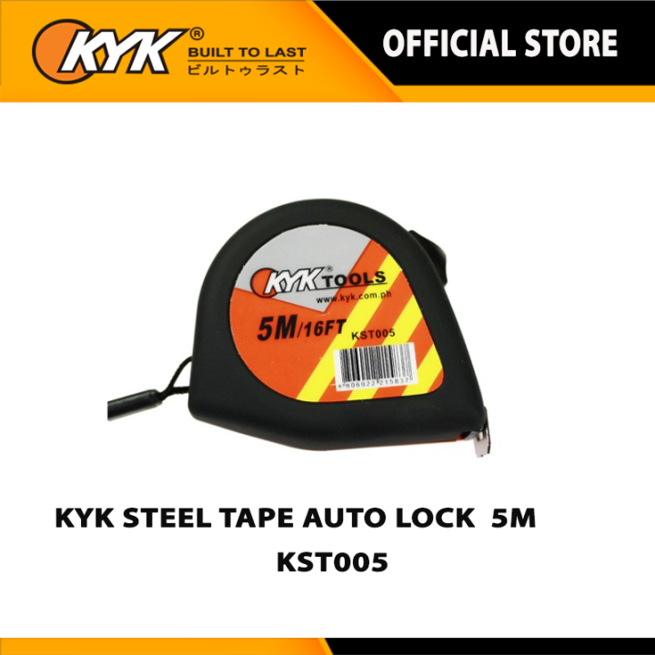 KYK STEEL TAPE AUTO LOCK 5M (KST005) AUTHENTIC | Lazada PH