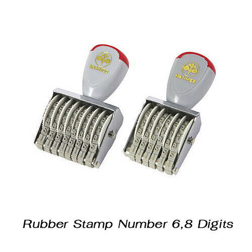 numberer Stamp numbering stamp 6 and 8 digit | Lazada PH