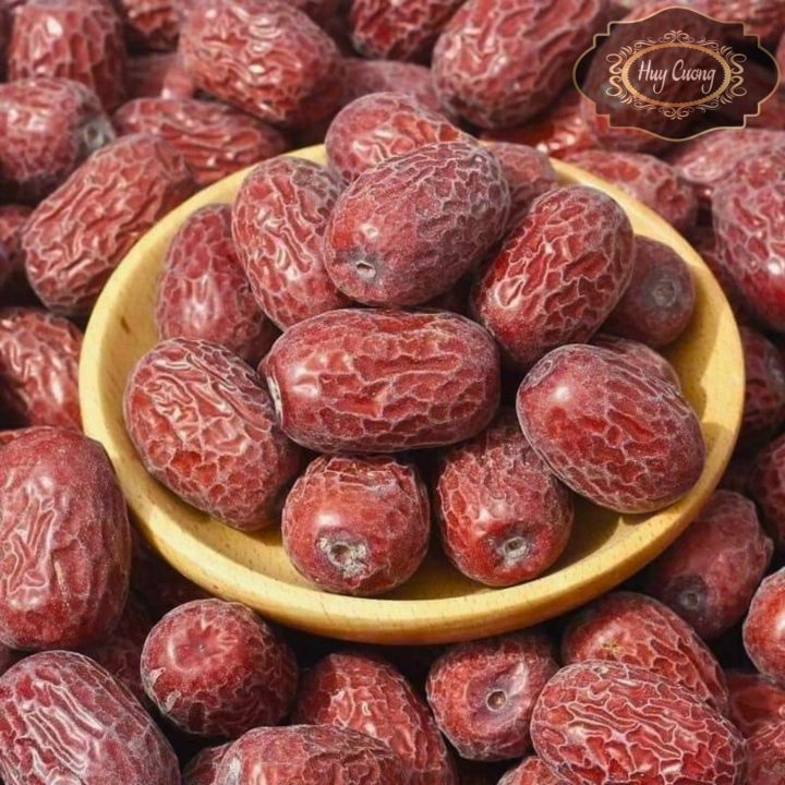 Táo bụi Nhược Khương, Táo đỏ Tân Cương chín khô trên cây, không qua sấy ...