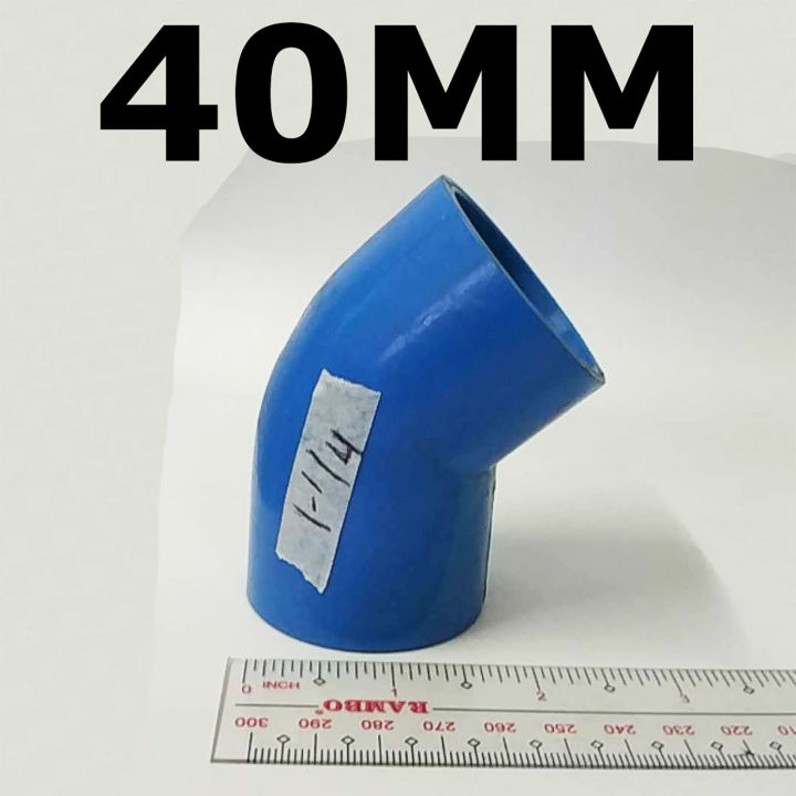 PVC ELBOW 40MM X 45° BLUE FOR CLEAN WATER ...