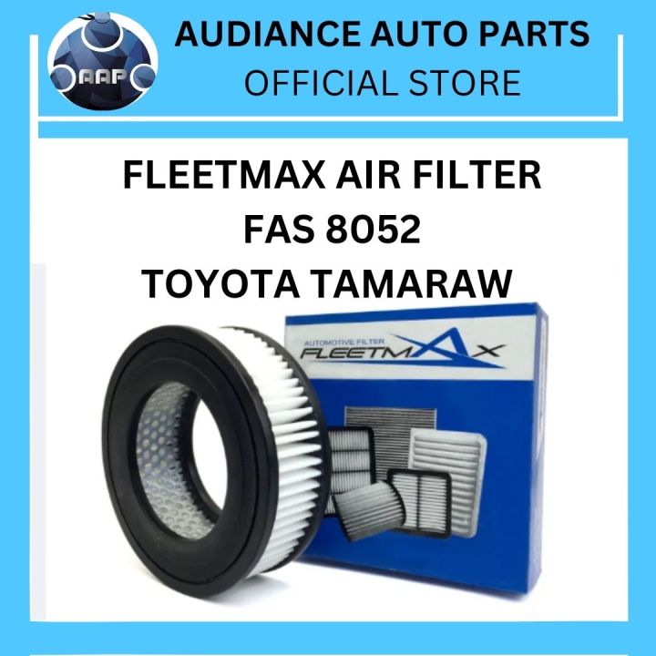 ORIGINAL FLEETMAX AIRFILTER FAS - 8052 FOR TOYOTA Tamaraw 1980 - 1998 ...