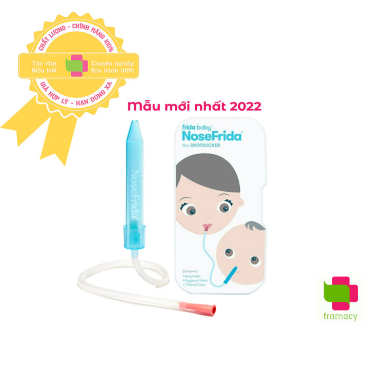 Dụng cụ hút mũi cho trẻ từ sơ sinh đến 3 tuổi NoseFrida Nasal Aspirator ...