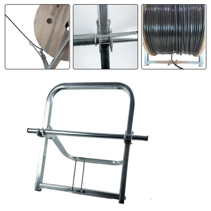 Hozzby Single Axle Cable Manage Wire Rack Cable Reels Dispenser Wire ...