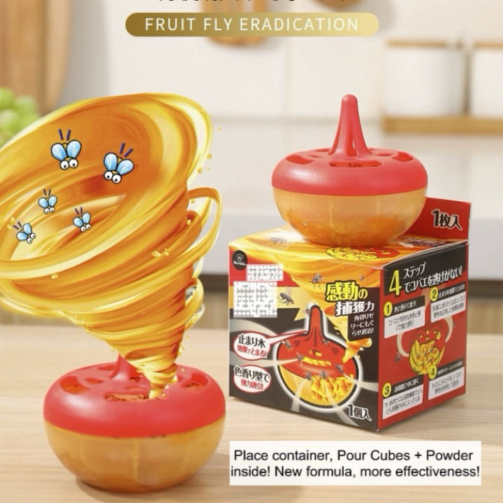 [SG] Fruit Flies Trap 🪤 Fruit Fly Trap Houseflies Fruit Fly Catcher | Lazada Singapore