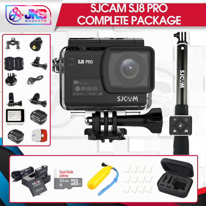 SJCAM SJ8 Pro Action Camera 1296P Touch Screen WiFi Action Camera ...