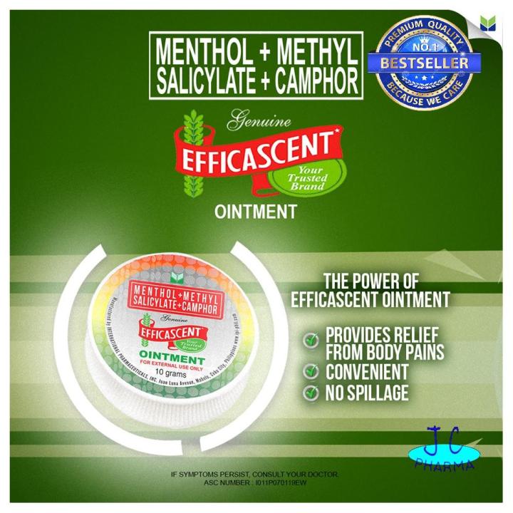 EFFICASCENT OINTMENT 10g | Lazada PH