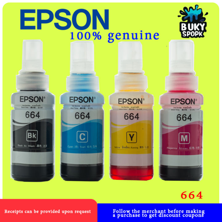 Epson 664 inks for L1300, L200, L220,L300, L310, L350, L365, L565, L120 ...