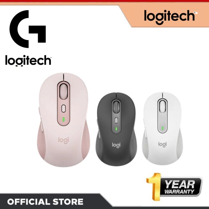 LOGITECH M650 M650L HERO RGB gaming mouse Mute click, customizable side ...