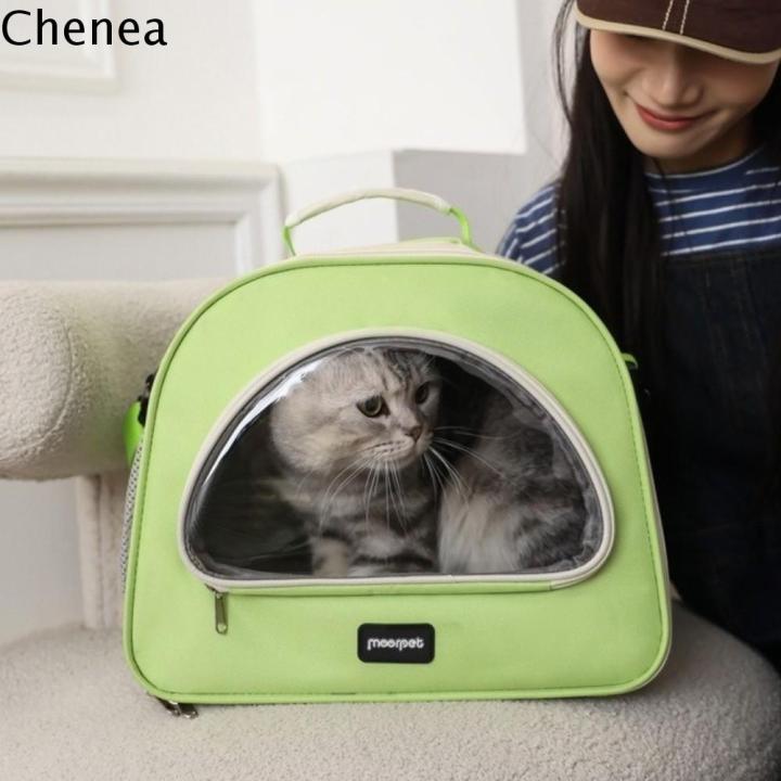 CHENEA ระบายอากาศได้ดี กระเป๋าเป้สำหรับแมว แบบพับได้ หลากสีสัน กระเป๋า ...
