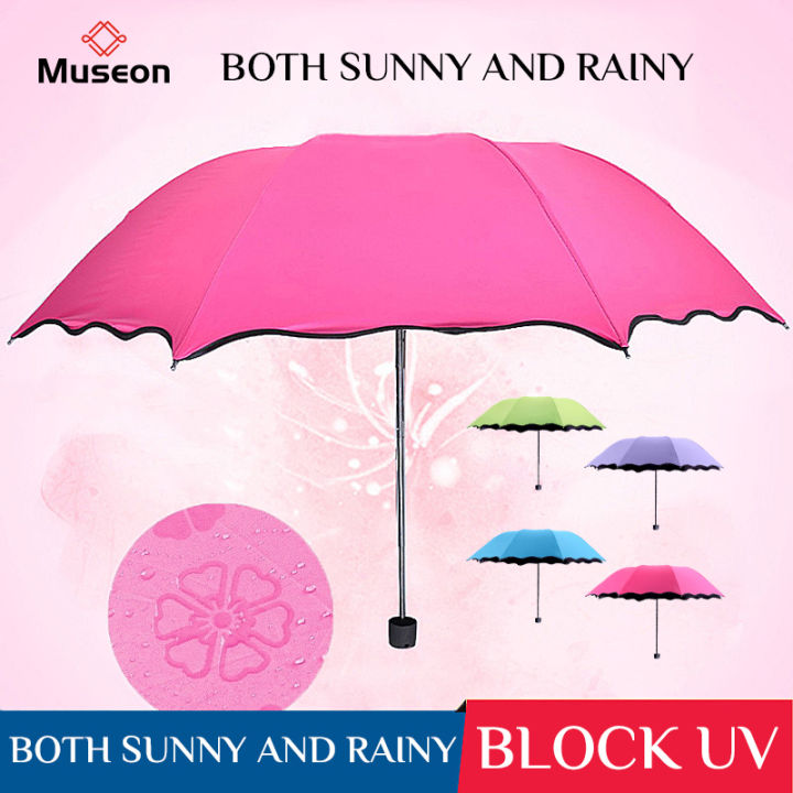 Affordable Manual Magic Umbrella Blossoms Flower for Rain and Sun Umbrella UV protection Folding ...