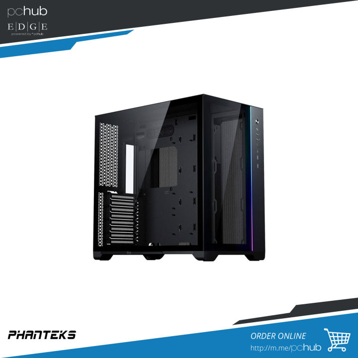 PChub | Magnium Gear Neo Qube 2 TG black, ATX, dual chamber, USB3 1C 1A ...